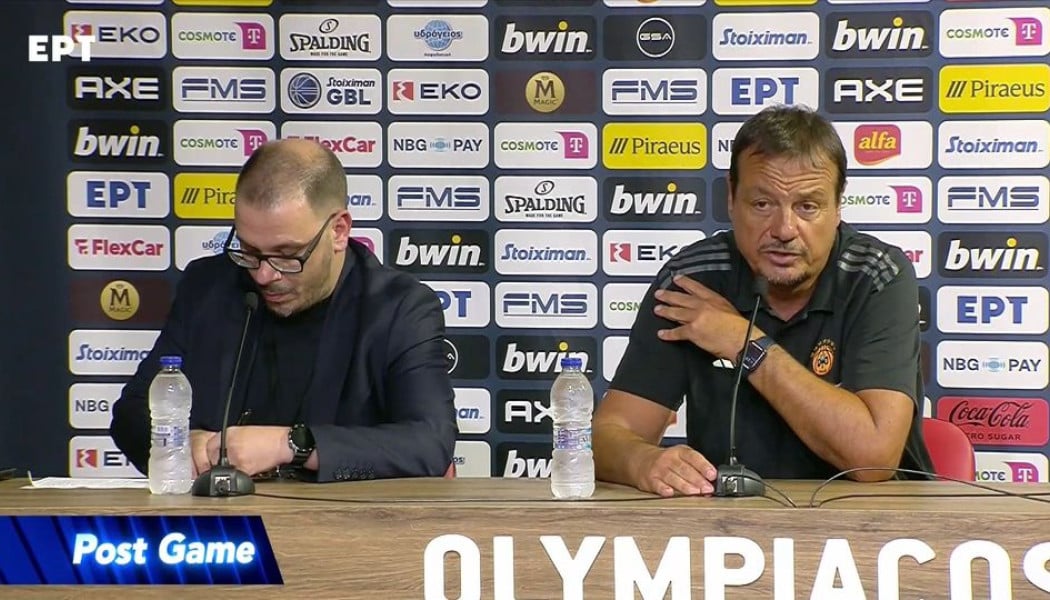 ΒΙΝΤΕΟ από την «έκρηξη» Αταμάν στο ΣΕΦ - Φώναζε και σηκώθηκε κι έφυγε! - MySports360.com